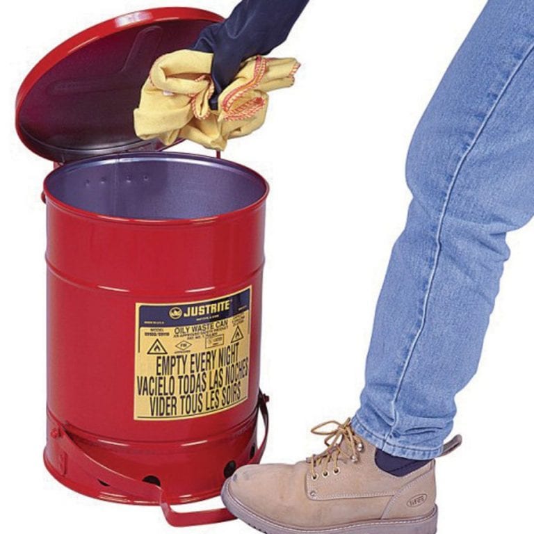 Oily Waste Cans | Rag Bins | Waste Bins | Storage Systems Ltd.