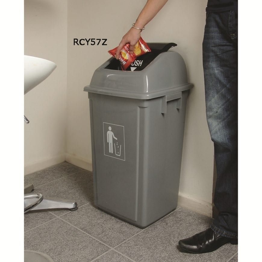 Push Flap Litter Bins - Storage Systems and Equipment