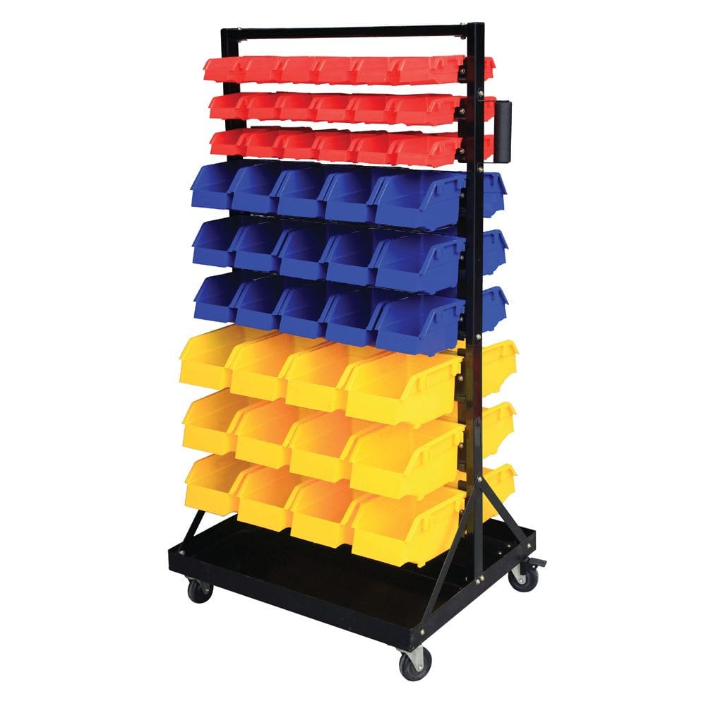 Bin Trolley with 60 or 90 Storage Bins - Storage Systems and Equipment