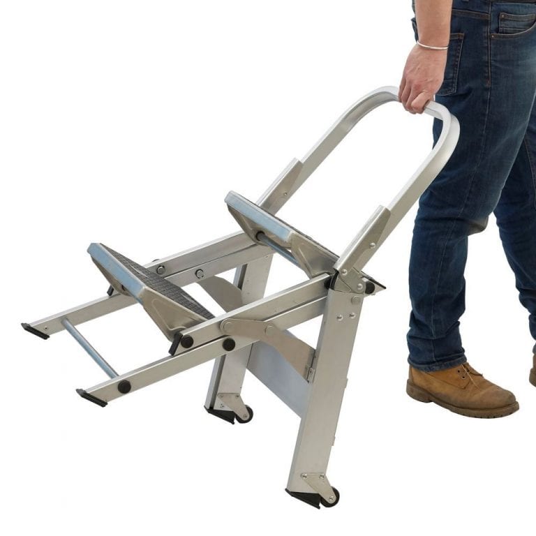 Aluminium Folding Leader Steps - Storage Systems and Equipment