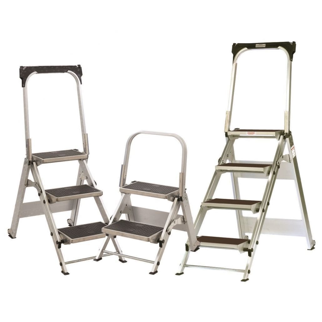 Aluminium Folding Leader Steps - Storage Systems and Equipment