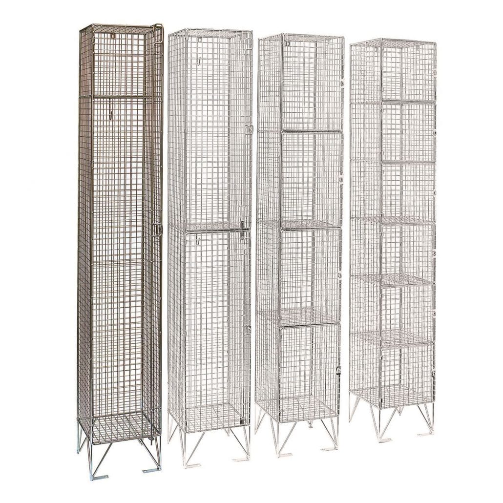 Wire Mesh Lockers - Storage Systems