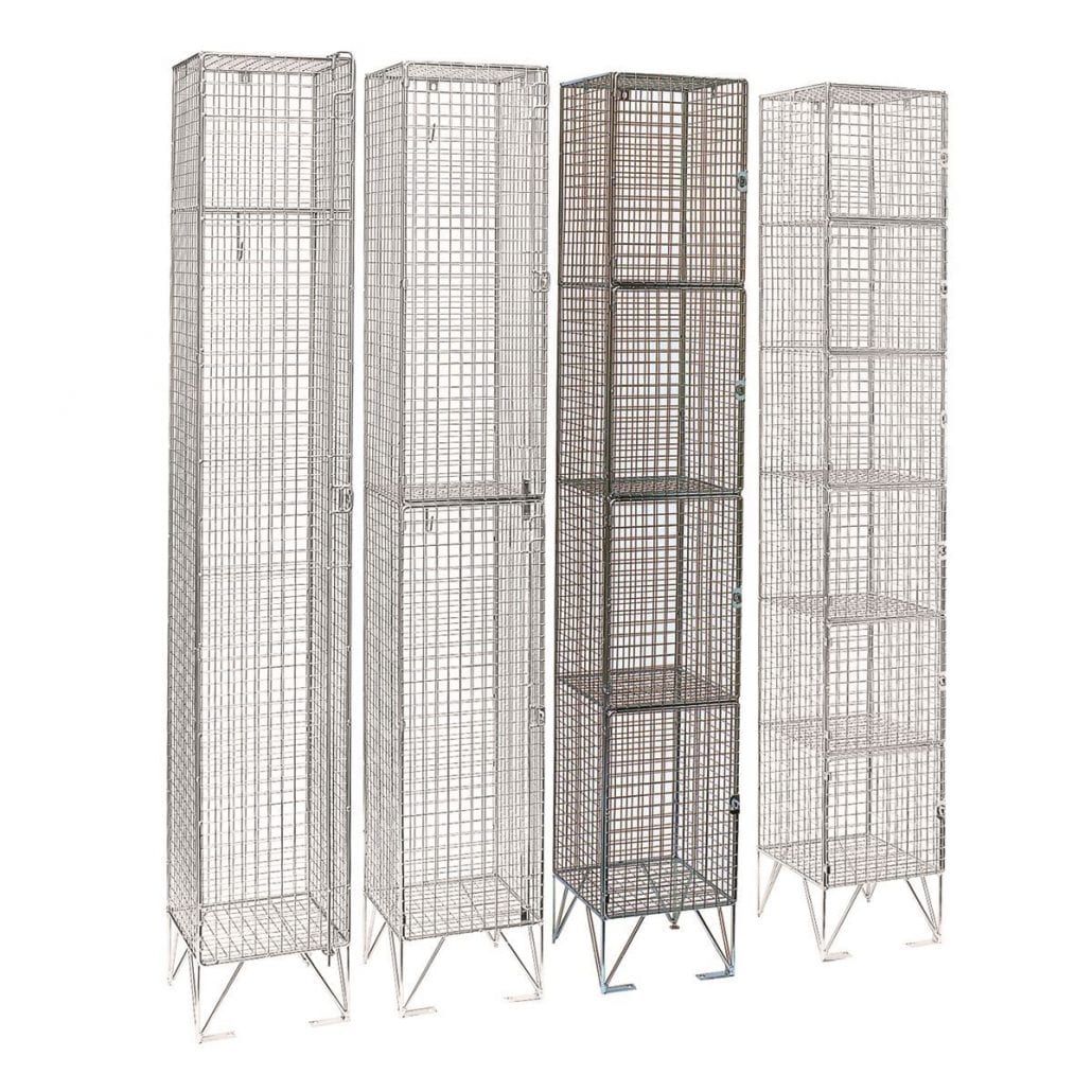 Wire Mesh Lockers - Storage Systems and Equipment