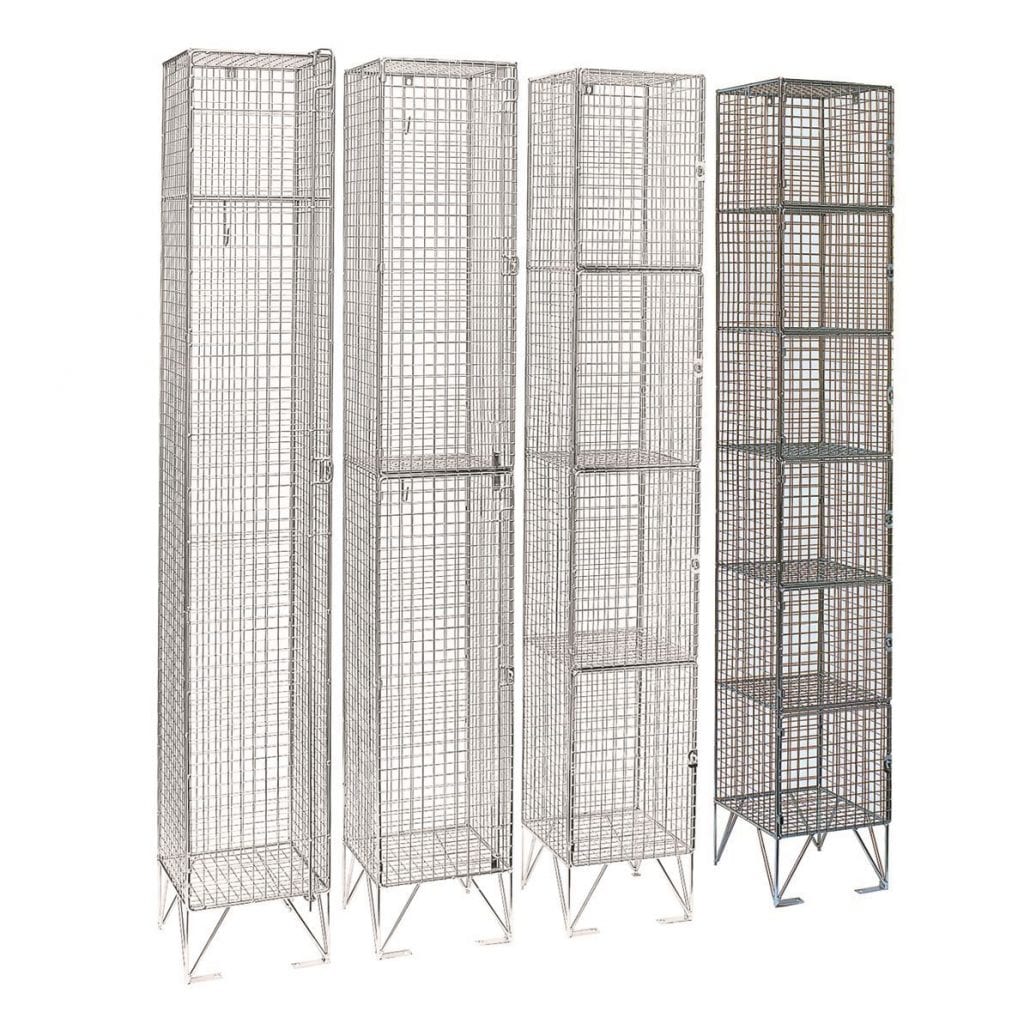 Wire Mesh Lockers - Storage Systems and Equipment