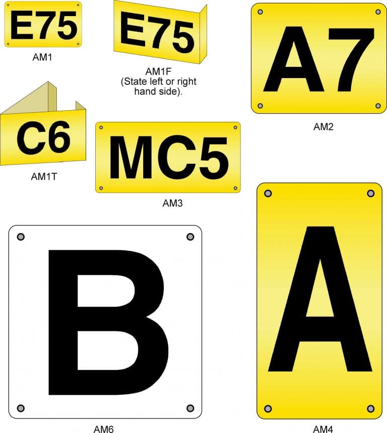 Aisle Markers - Storage Systems and Equipment